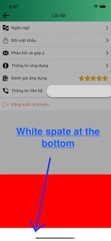 White Space At The Bottom Issue Ammarahm Ed React Native Actions Sheet GitHub