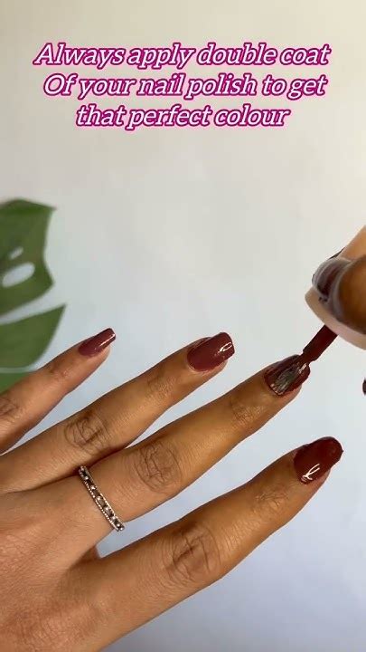 Apply Nail Polish Like A Pro Nails Shorts Youtube