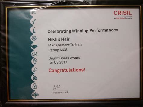 Nikhil Nair Posted On Linkedin