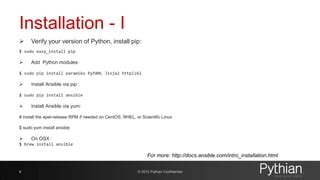 Ansible MySQL MHA PPT