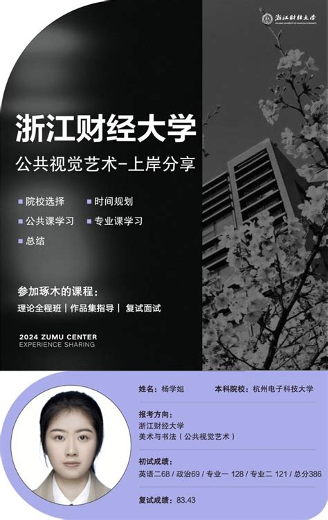 「浙财考研经验贴 公共视觉艺术」跨专业双理论成功一志愿上岸！ 知乎
