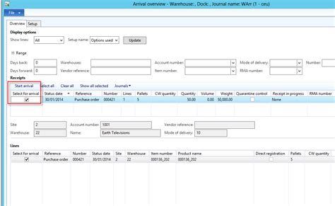 AX 2012 R2 CU7 Pallet Transports Part II Input Brewing Thought