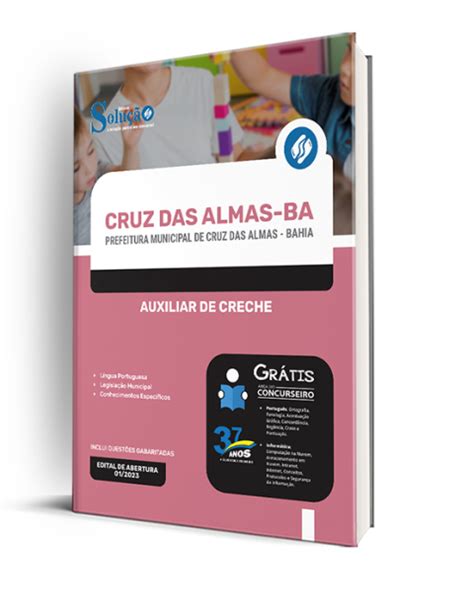 Apostila Prefeitura De Cruz Das Almas Ba Auxiliar De Creche
