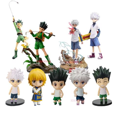 Hunter X Hunter Gon Freecss Killua Zoldyck Figma Anime Pvc Action