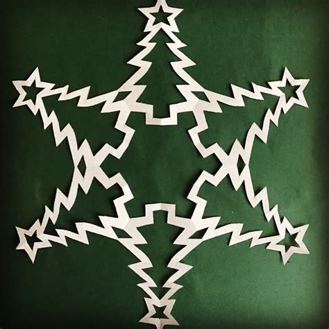 Best Paper Snowflake Patterns Images On Pinterest Paper Snowflake Template Paper