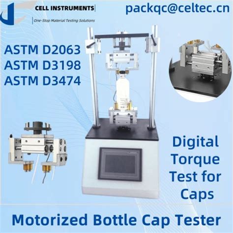 How To Use A Motorized Bottle Cap Tester For Accurate Digital Torque Testing Pack Quality Control