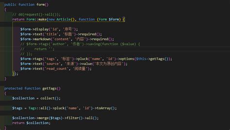 jqhph 老哥好 我遇到的是 form tags 这个方法的问题 Issue 1715 jqhph dcat admin