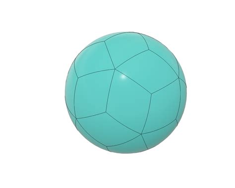 Rhombic Triacontahedron And Spherical Rhombic Triacontahedron By Cewo