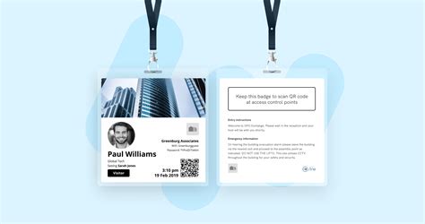 Visitor Badge Systems And Workplace Security Visitor And Contractor Management