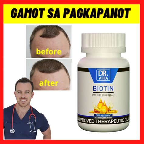 Anti Hair Loss For Thinning Hair Drvita Biotin With Iron And Omega 3