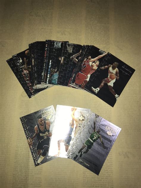 【やや傷や汚れあり】nbaバスケットボールカード②〜1995年 Upper Deck Special Edition〜jordan Kobe