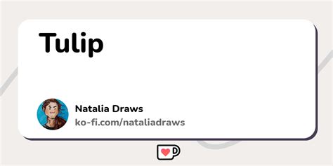 Tulip Ko Fi ️ Where Creators Get Support From Fans Through Donations