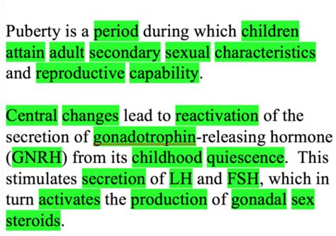 Puberty And Ageing Flashcards Quizlet