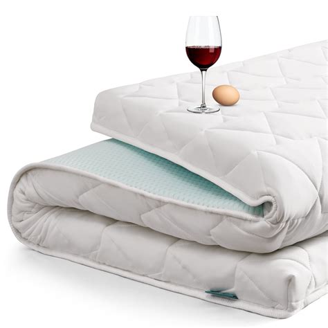 Foamula 3 Inch Gel Infused Memory Foam Mattress Topper Queen Size With