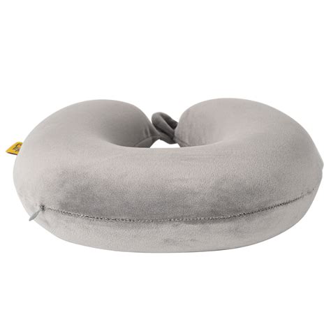 Memory Foam Travel Neck Pillow Grey Travel Blue Travel Accessories