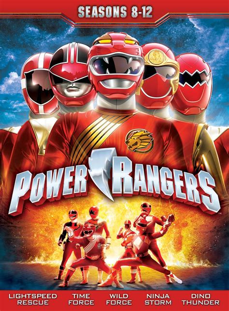 Power Rangers Seasons Eight Twelve Dvd Box Set Announced Jefusion