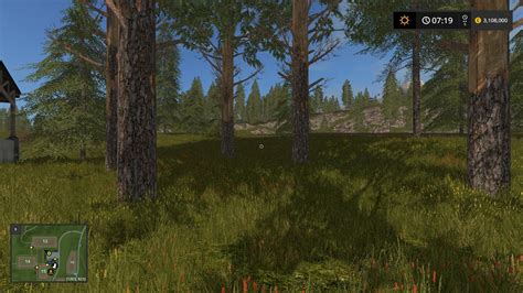 TALL PINE TREES V For FS Farming Simulator Mod LS Mod FS Mod