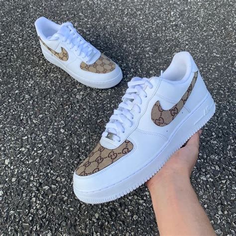 Custom Gucci Air Force 1s Nike Air Shoes Sneakers Fashion Hype Shoes