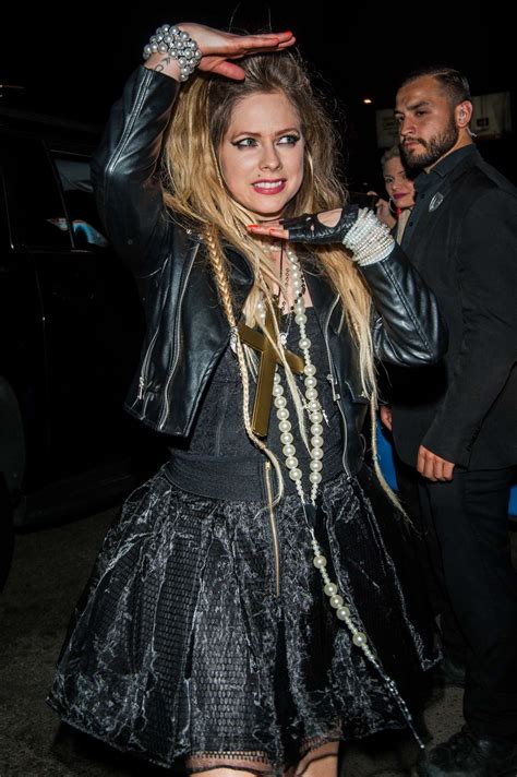 Avril Lavigne Casamigos Halloween Party Gotceleb
