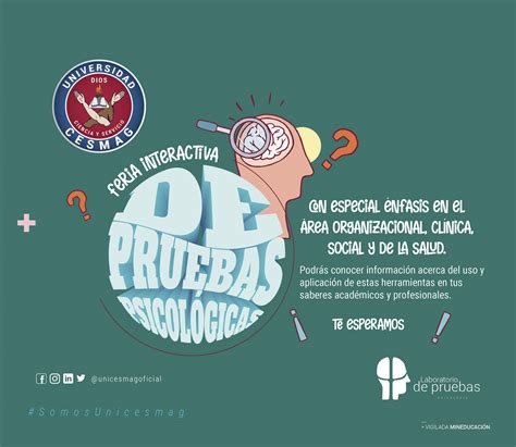 Feria Interactiva de Pruebas Psicológicas Universidad CESMAG