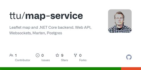 GitHub Ttu Map Service Leaflet Map And NET Core Backend Web API Websockets Marten Postgres