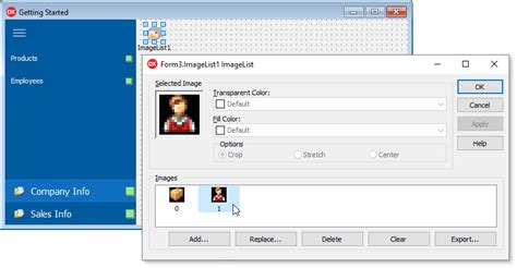 Tutorial Assign Images VCL DevExpress Documentation