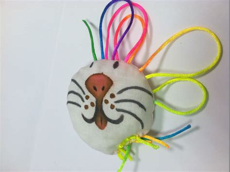 Fun Catnip Diy Cat Toy Diy Cat Toys Cat Diy Fabric Markers