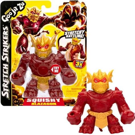 Heroes Of Goo Jit Zu Stretch Strikers Hero Blazagon Unique Goo Filling