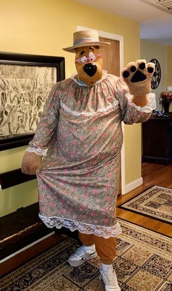Scooby In Grandmas Clothing By Zak Wolf Fur Affinity [dot] Net