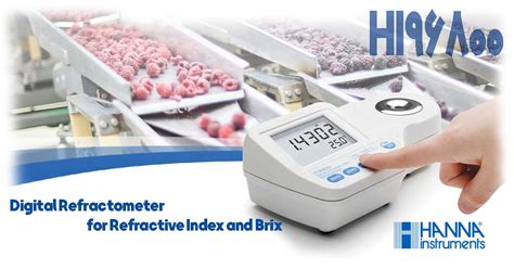 رفرکتومتر دیجیتال هانا آمریکا مدل Hanna Hi96800 تجهیزات اندازه گیری و ابزار دقیق صنعتی سیانکو