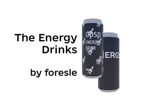 Github Foresle Pz Energy Drinks