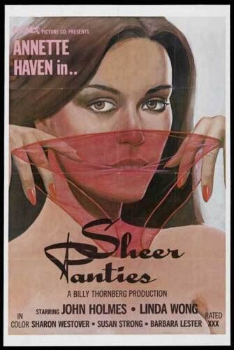 SHEER PANTIES Movie POSTER 27x40 John Holmes Annette Haven EBay