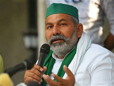 Govt Giving Away Farmers Land To Industrialists Rakesh Tikait