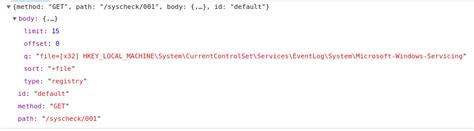 Error In Request To Syscheck Agent Id With Special Characters In The