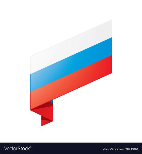 Russia Flag Royalty Free Vector Image Vectorstock