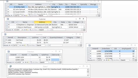 Simple Sql Query To Display Orders From A Specific City With Multiple