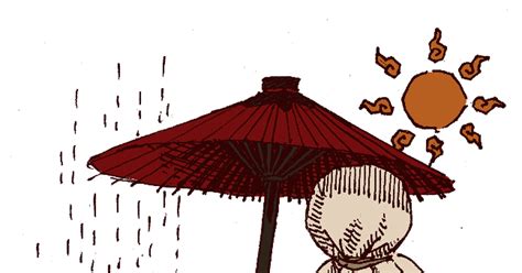 妖怪 日和坊と雨降り小僧 さかきのイラスト Pixiv