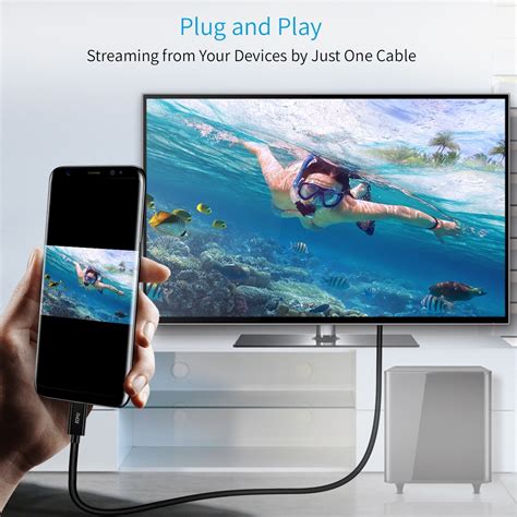 Choetech Ch0019 Usb C To Hdmi Cable 4k60hz Black 18m