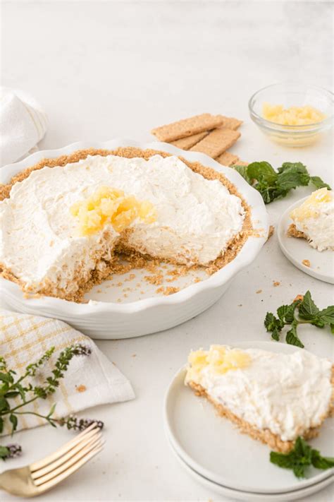No Bake Pineapple Pie With Cool Whip Fun Money Mom