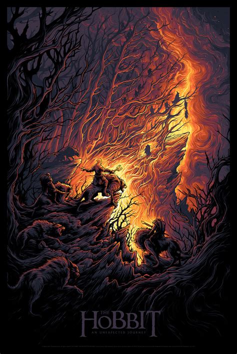 The Hobbit An Unexpected Journey By Dan Mumford 411posters