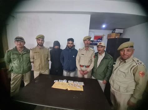 In Two Separate Cases District Police Leh Arrested Two Drug Peddlers
