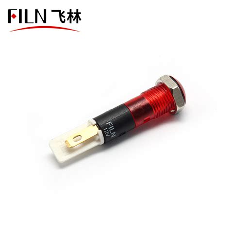 8mm 12v Led Ip67 Plastic Indicator Light Indicatorlight