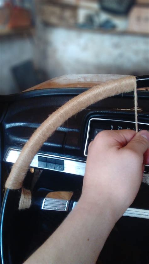 Оплётка на руль Handmade или что делать если нечем заняться — Lada