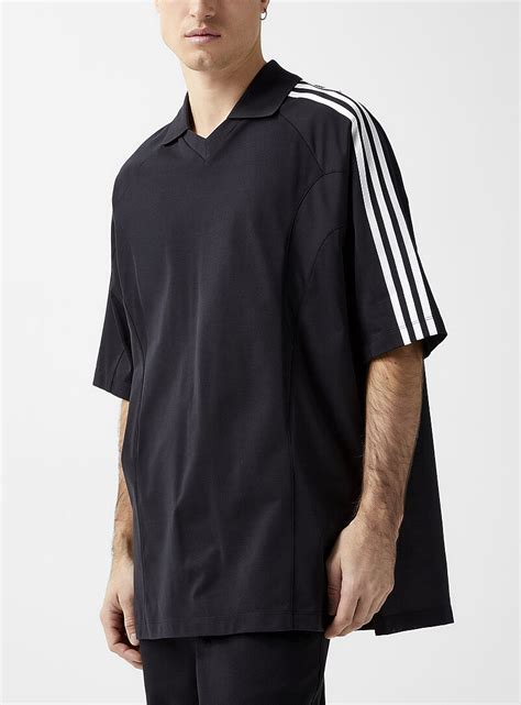 Logo Sleeves Long Polo Shirt Y 3 Shop Mens Designer T Shirts