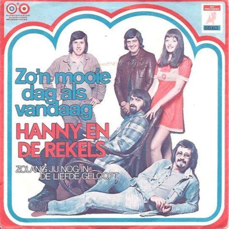 Hanny En De Rekels Zon Mooie Dag Als Vandaag Top 40