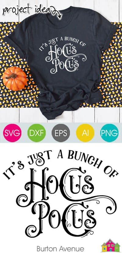 Its Just A Bunch Of Hocus Pocus Pin Burton Avenue