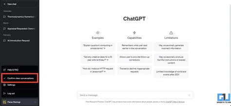 4 Ways To Delete Your ChatGPT History Or ChatGPT Account Gadgets To Use