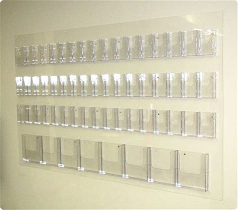 Wholesale Clear Plastic Wall Mount Acrylic Document Leaflet Holder