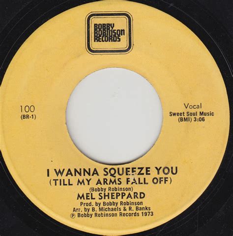 Mel Sheppard I Wanna Squeeze You Till My Arms Fall Off 1973 Vinyl