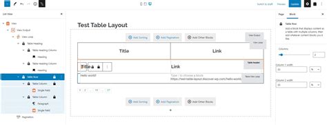 Custom Grids Tables And Lists Toolset